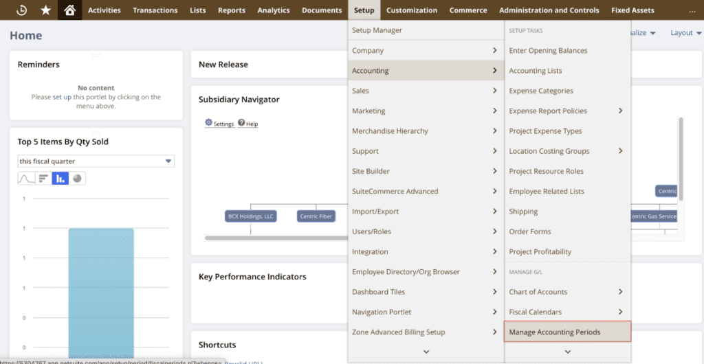 NetSuite Accounting Period End Close Process | Suite Answers That Work