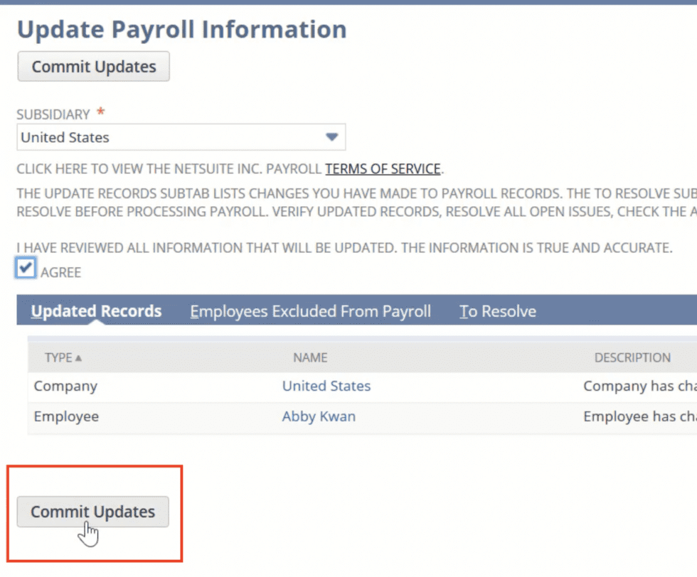 Setting Up Payroll for Employees in NetSuite
